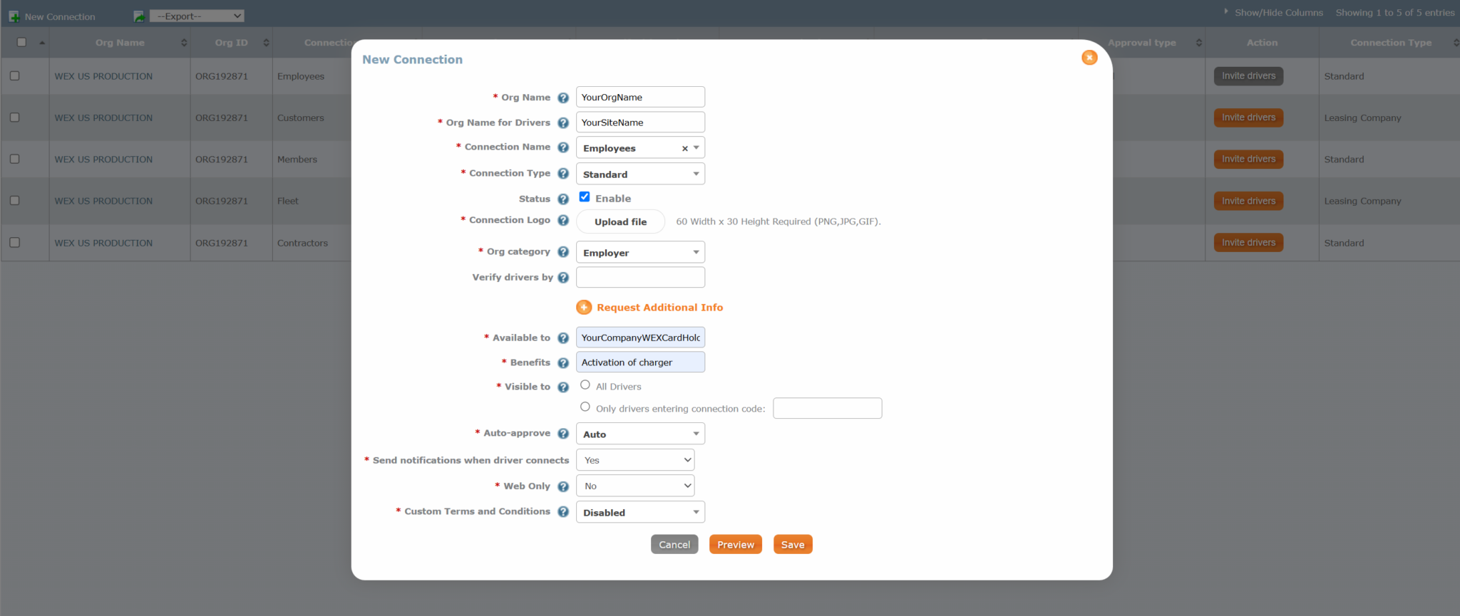 En Route and At-Home EV - Driver Dash - Vehicle - WEX EV Fleet